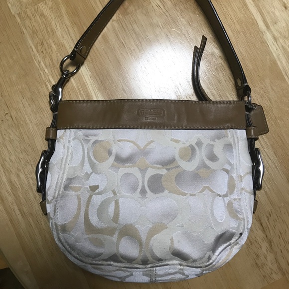 Coach | Bags | Small White Coach Purse | Poshmark